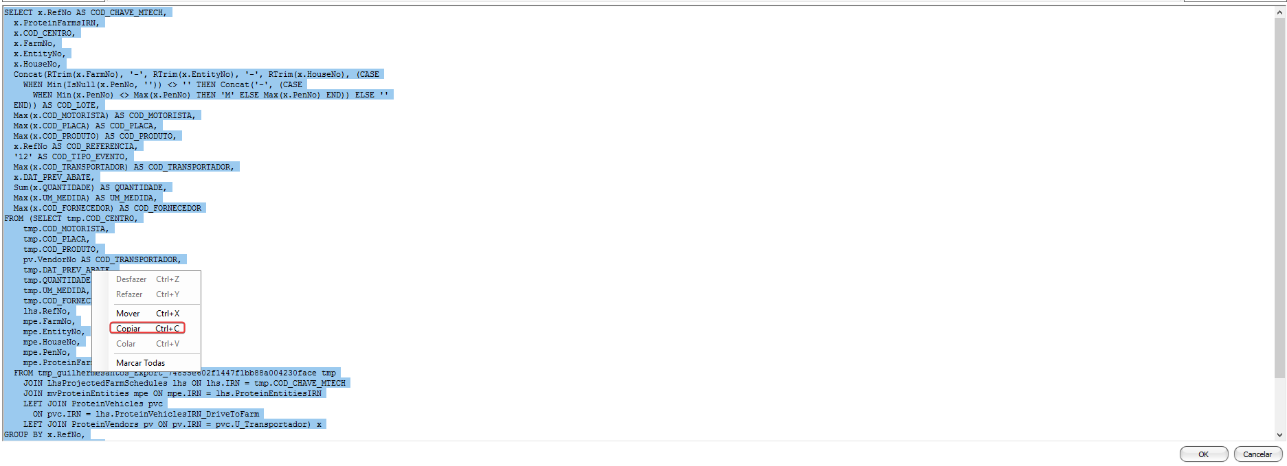 Como renovar a tabela temporária (TMP) de uma interface – MTech Systems